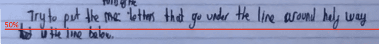 Discover 8 writing secrets to improving letter size - Help With Handwriting