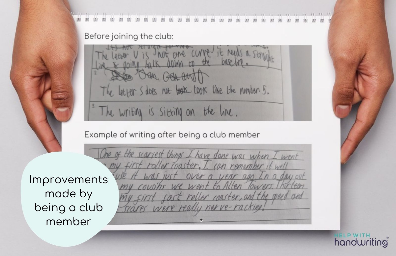 Handwriting Practice Club - Help With Handwriting