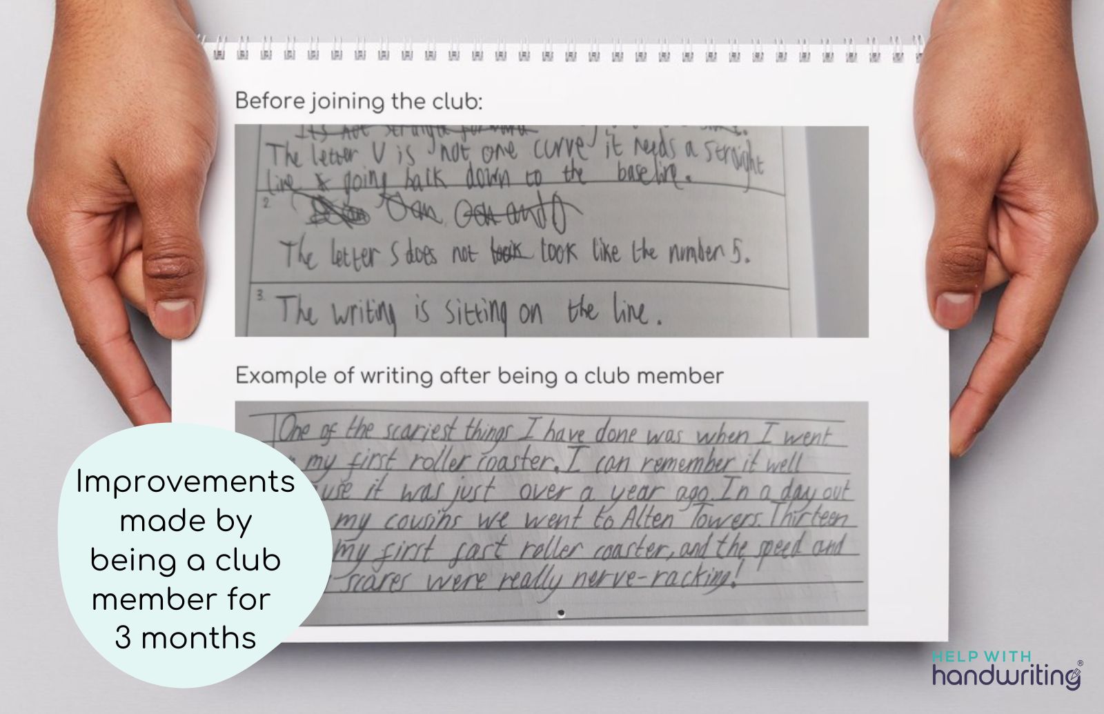 Handwriting Help Home Page - Help With Handwriting